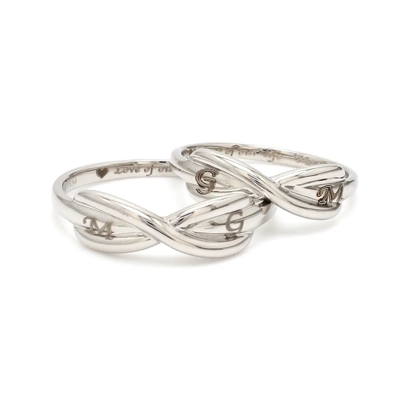 Infinity Plain Platinum Ring for Men JL PT 459 Jewelove